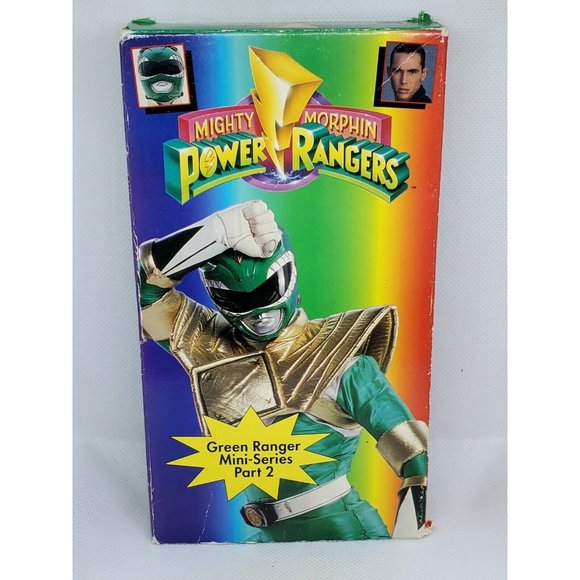 VHS | Media | Vintage Mighty Morphin Power Rangers Green Ranger ...